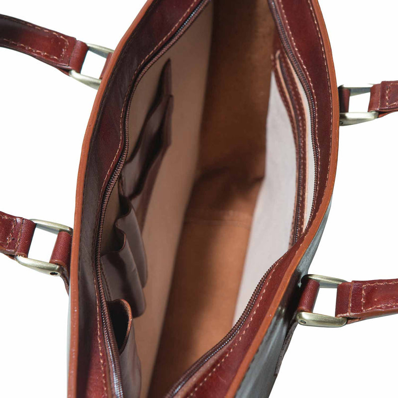 Palermo Single Gusset Slim Briefcase, Document Case | Shop I Medici – I ...