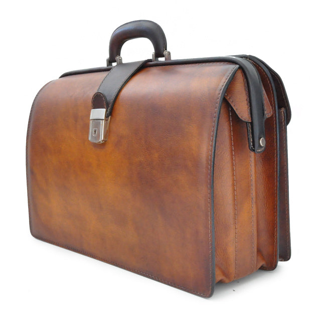 Bruce Range Leonardo Leather Briefcase | Shop I Medici – I Medici Leather