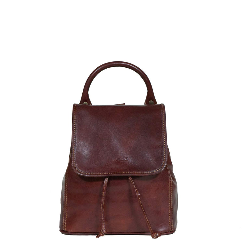 Simple Daypack Backpack | Genuine Made in Italy Leather | Shop I Medici ...